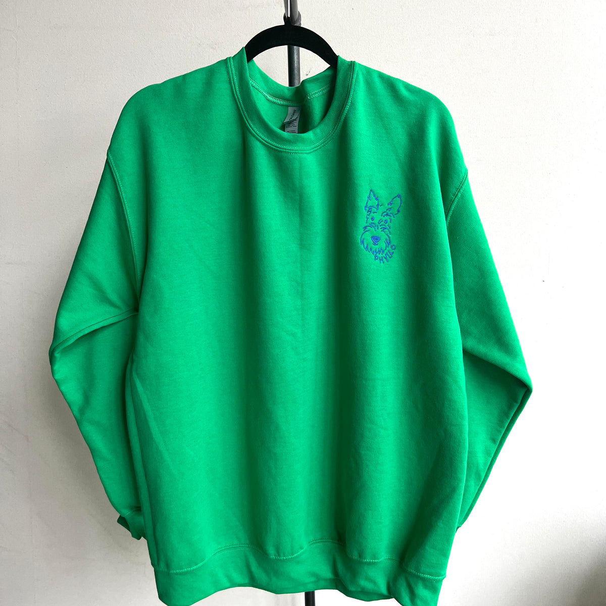 Custom Embroidered Sweatshirt - Spring Green – LoveThyBeast