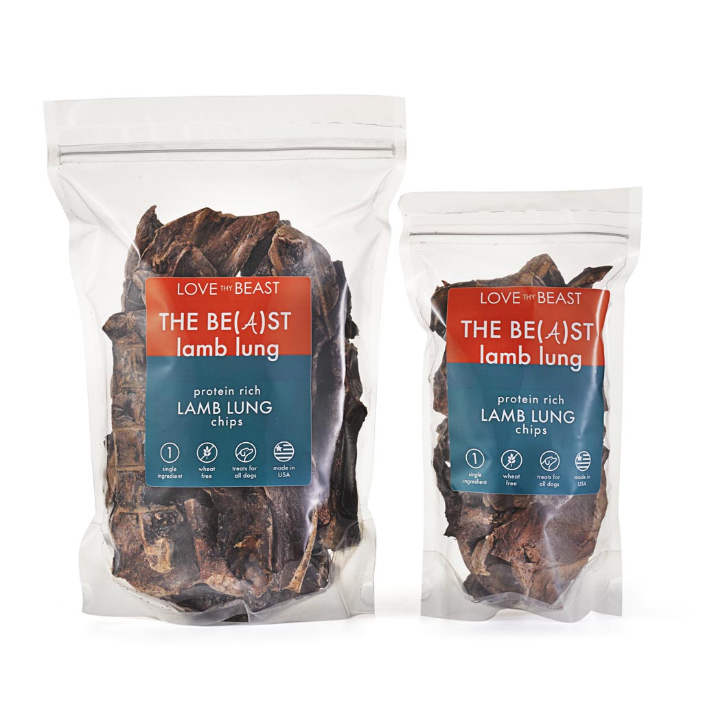 Lamb Lung Dog Treats – LoveThyBeast